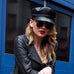 John Lennon Leather Cap – Helen Anderson Designs